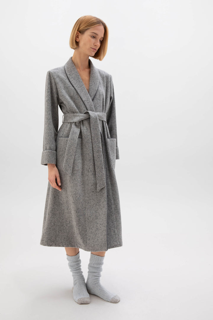 Women’s Cashmere Dressing Gowns | Scottish Luxury Cashmere & Wool ...