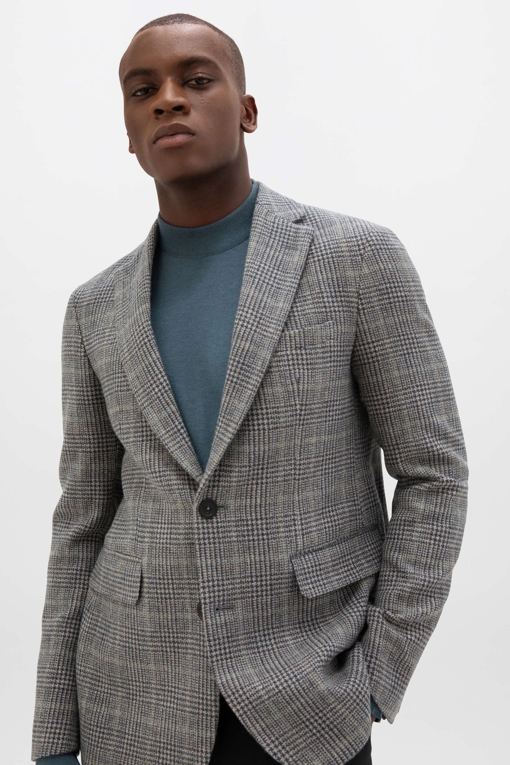 Men's Glen Check Tweed Jacket | Men's Tailoring | Johnstons of Elgin