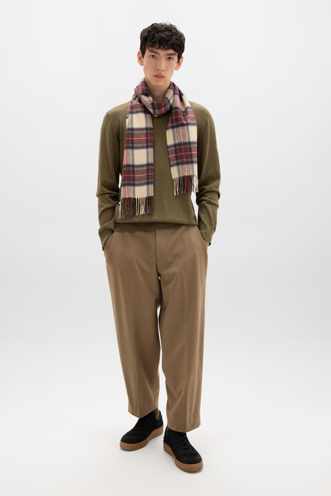 Hessian Dress Stewart Tartan Cashmere Scarf – Johnstons of Elgin