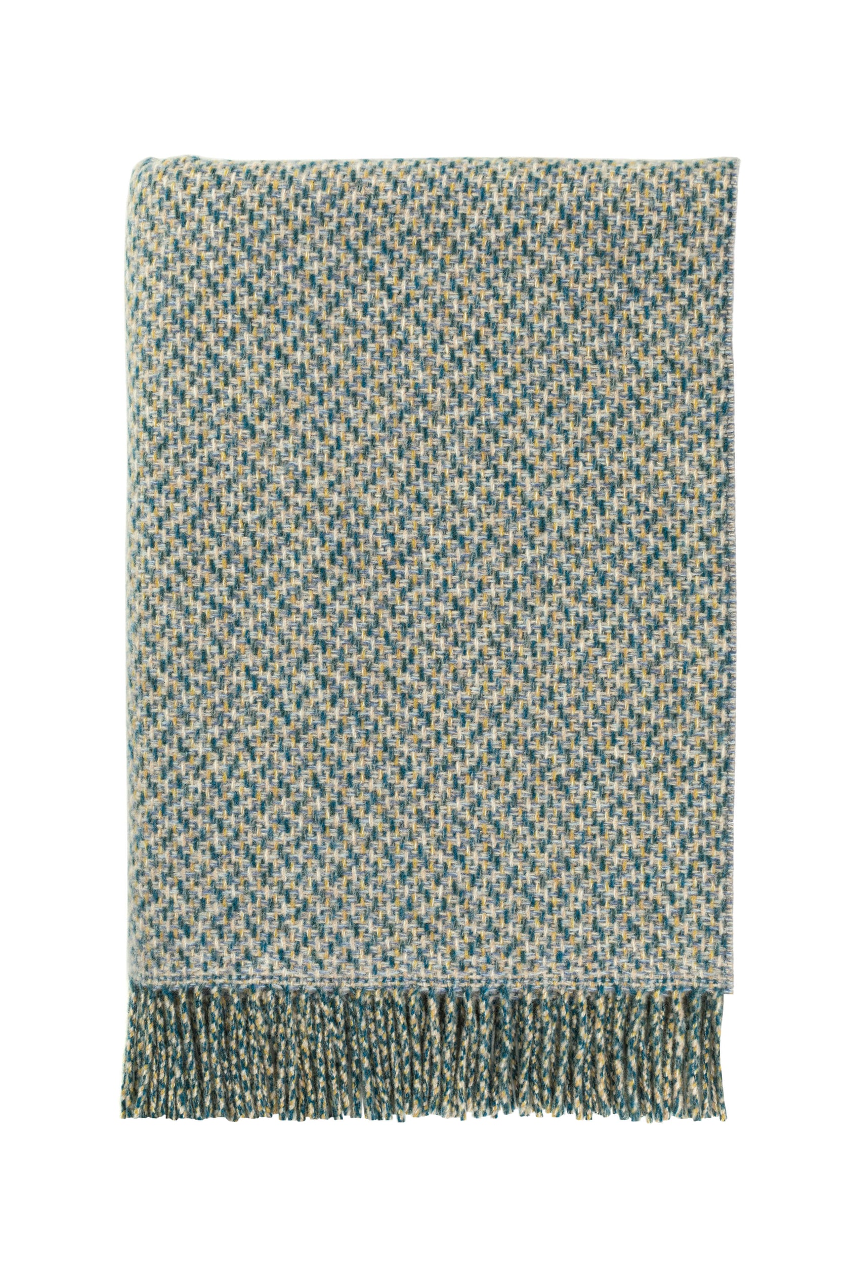 Cool Neutral Tweed Texture Throw – Johnstons of Elgin