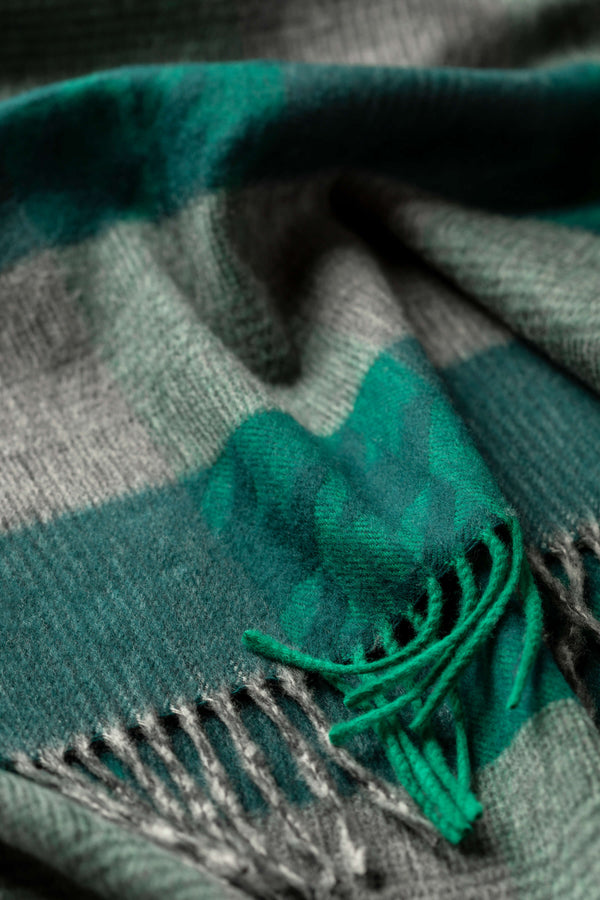 The Highgrove Heritage Scarf in Green | Accessories | Johnstons of Elgin